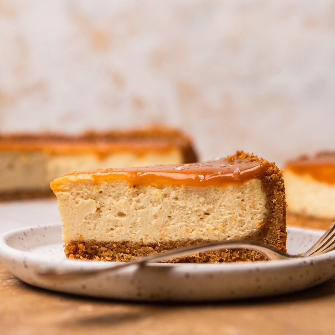Salted Caramel Cheesecake | Domino® Sugar